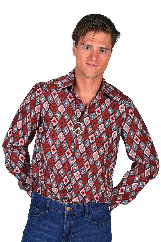 Retro Retrohemd vintage Vintagehemd Mottoparty Partyhemd